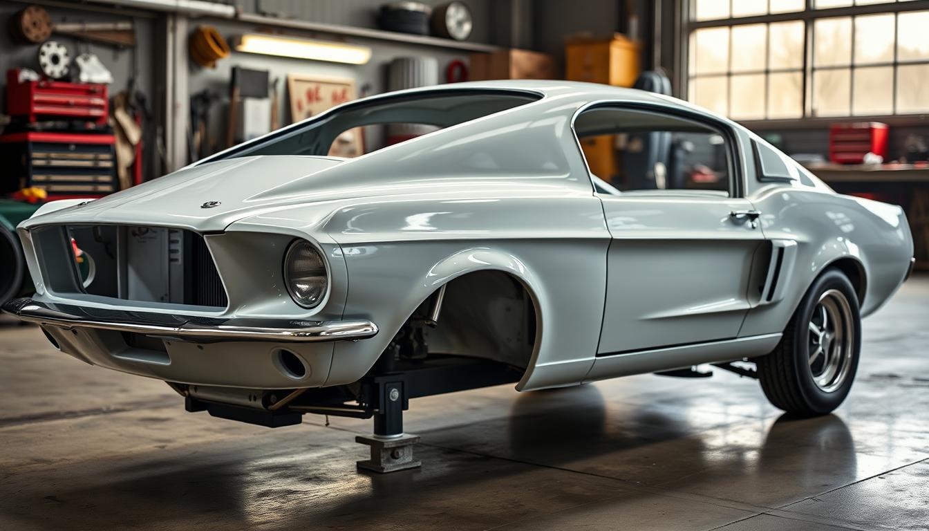 RRS & The Blue Oval Garage RHD 67/68 Mustang Body Shells